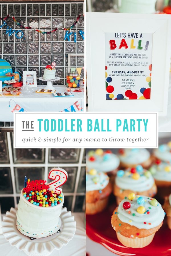 Kids Ball Party | Toddler Birthday Party | Dani Marie