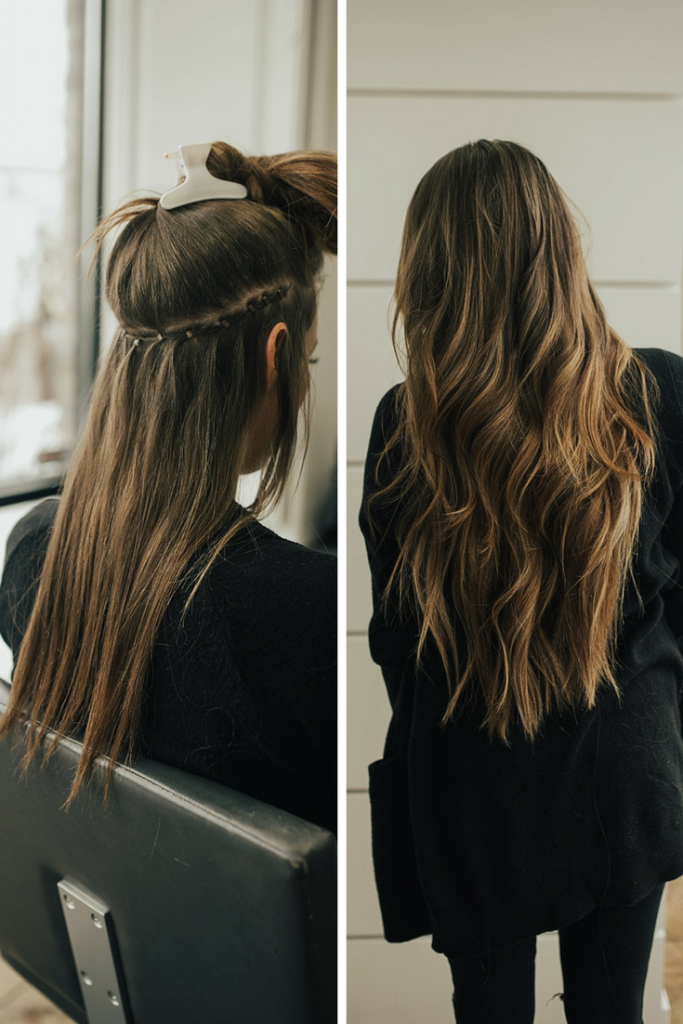 Beaded Hair Extensions Installation - Dani Marie Blog